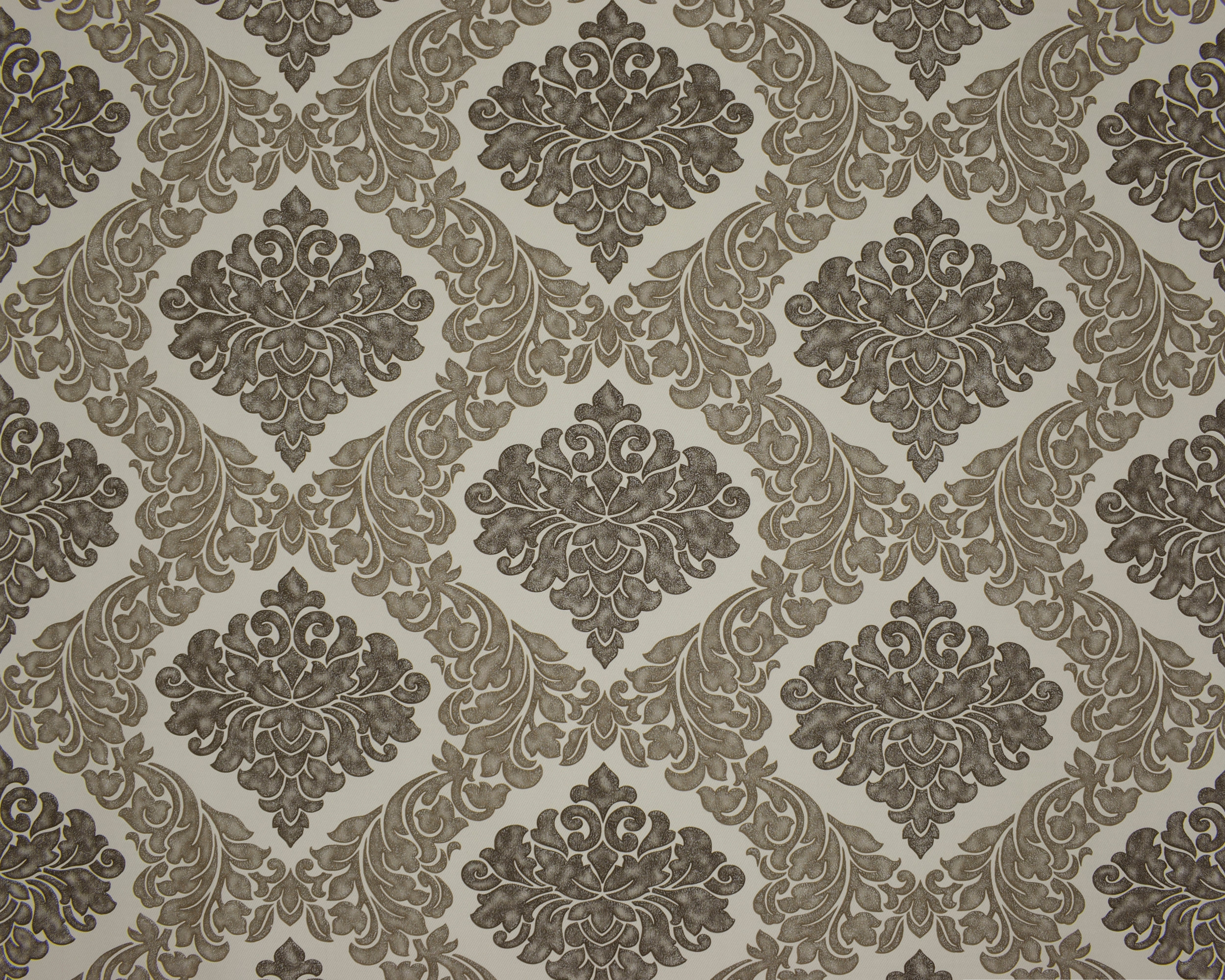 Brighton Walnut Brocade Wallpaper 1842-78 – SkiptonWall Curtains ...